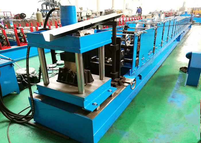 G550 Material CNC Roll Forming Machine , Galvanized Steel Hat Channel ...