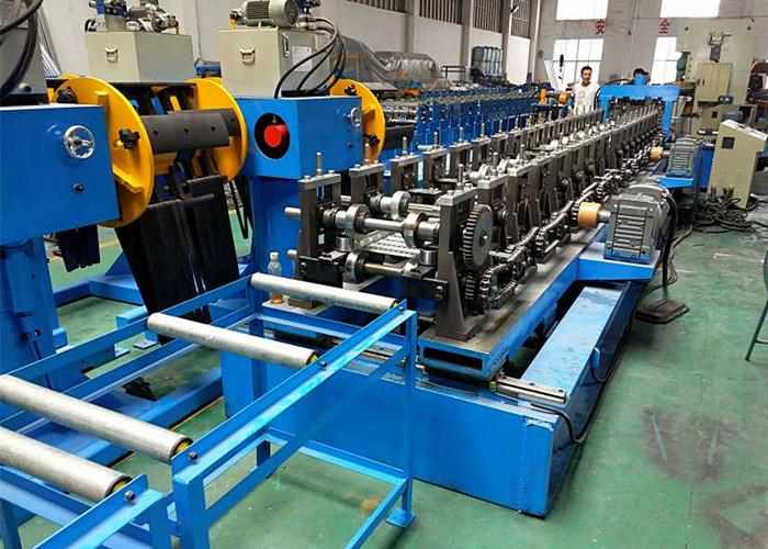 150mm 300mm Web Perforated Cable Tray Roll Forming Machine With Pre ...